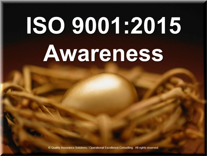 ISO 9001:2015 Awareness