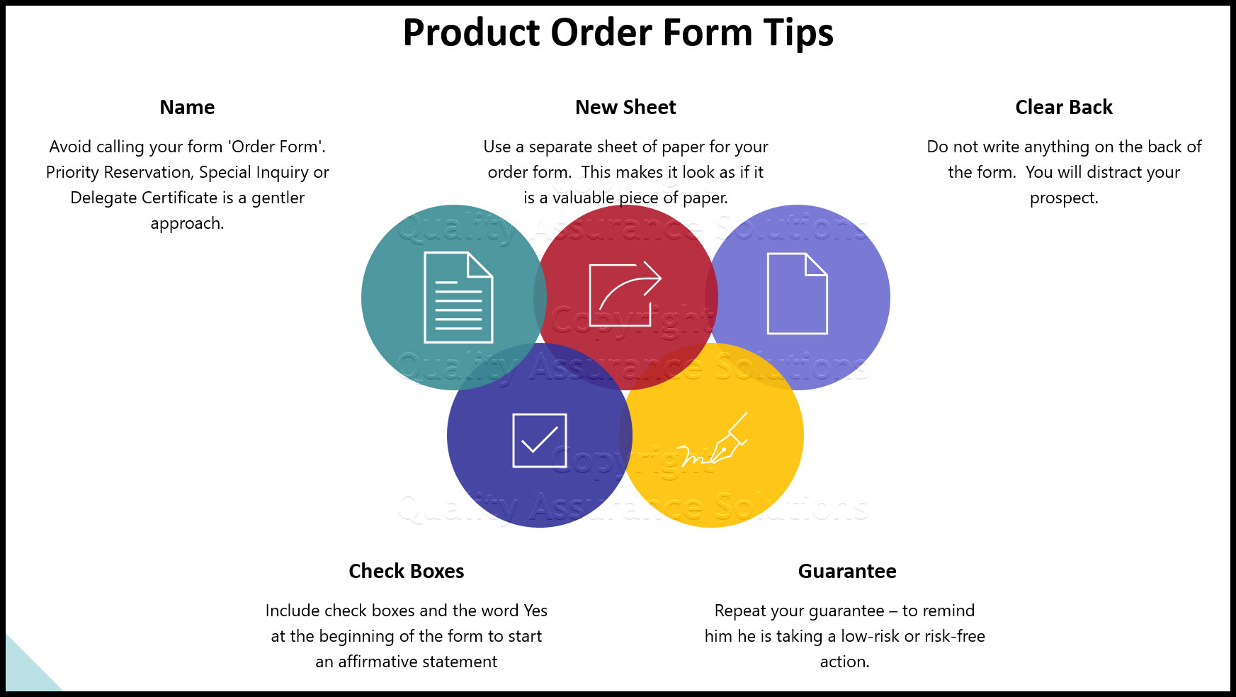 Product Order Form Template